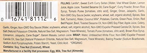 Sweet Earth, Curry Tiger Vegan Burrito, 7 Ounce