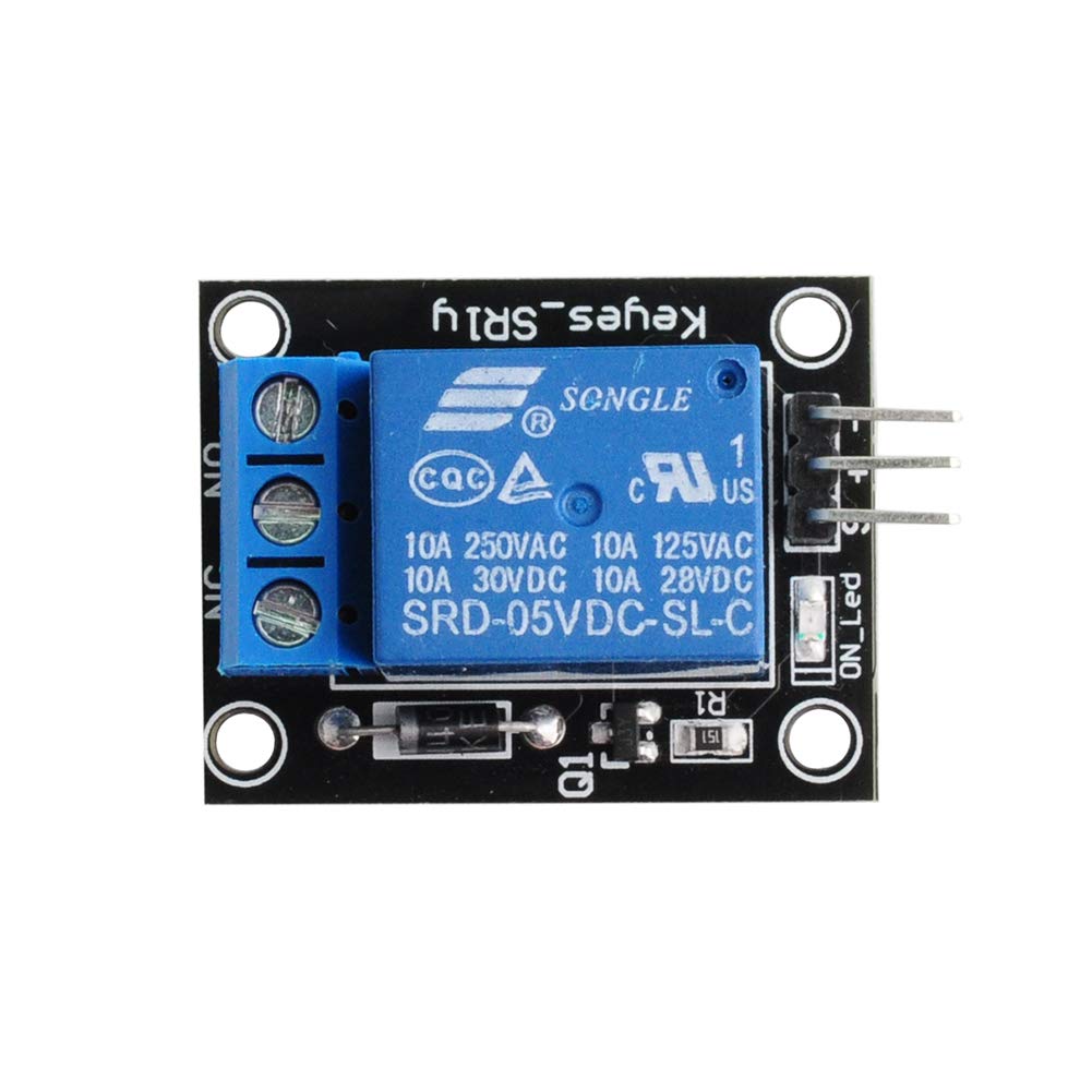 Wishiot HC-SR501 Pir Infrared IR Sensor Body Motion Module+1 Channel Relay Module 5V