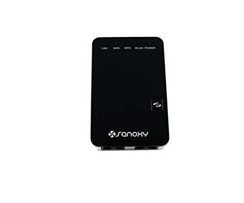 SANOXY 3 in 1 Multi function Wireless Router + Repater + WiFi AP all in one! Wall plug 300Mbps Wireless Mini Router/AP/Repeater