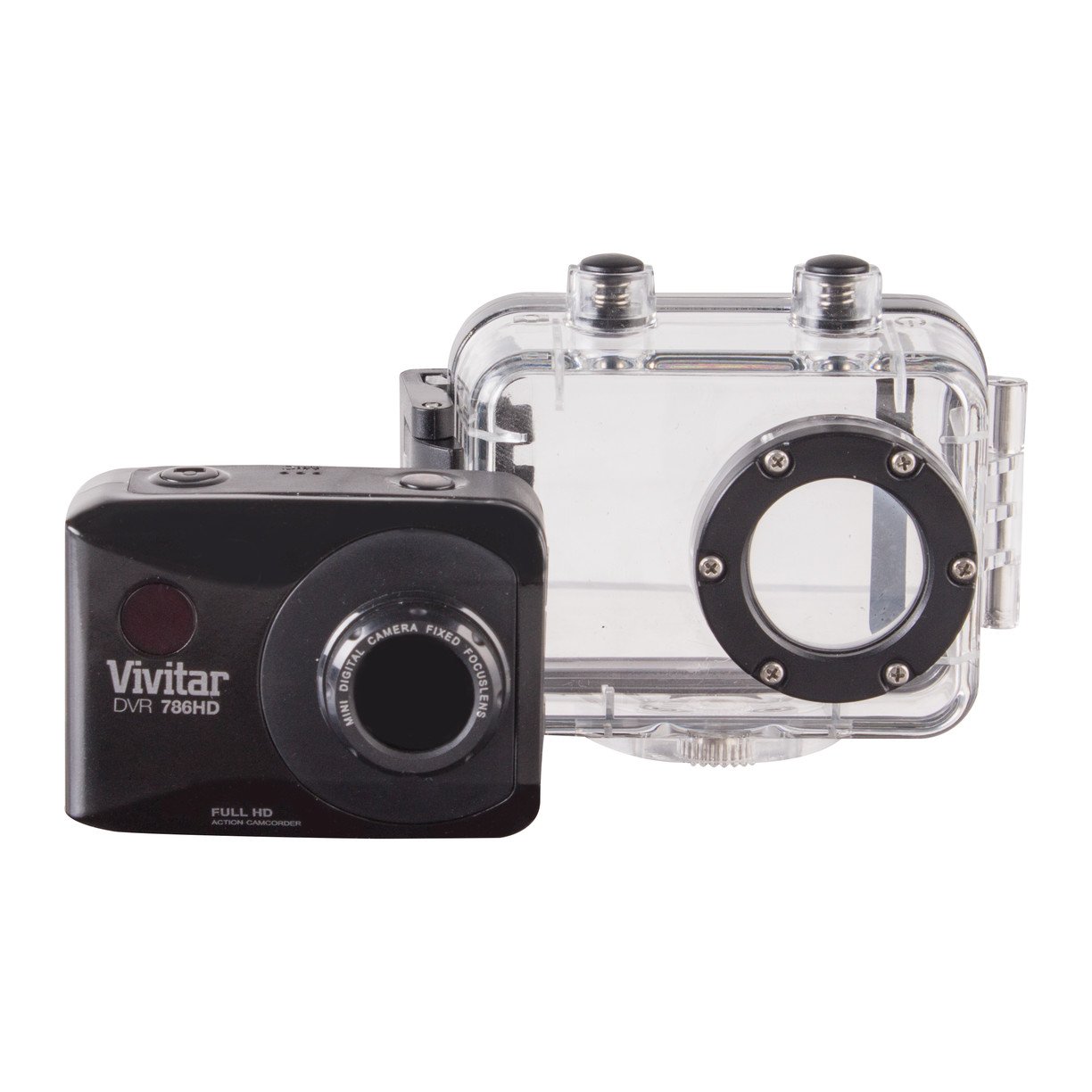 Vivitar Action Camcorder 2.0" W/12MP, DVR786HD-BLK-TA