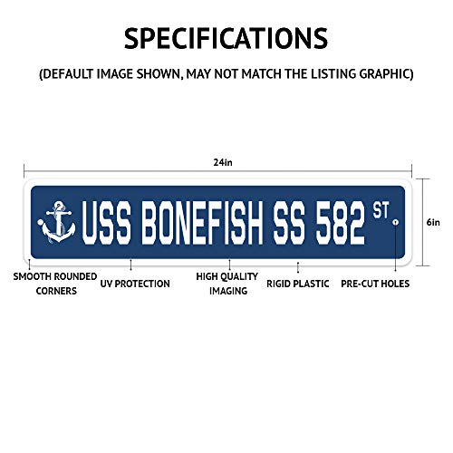 USS Brunswick JHSV 6 Street Sign us Navy Ship Veteran Sailor Gift