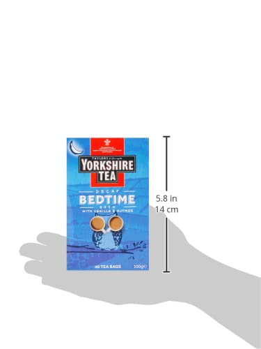 Yorkshire Tea Bedtime Brew Tea Bags, Pack of 4 (total of 160 tea bags)