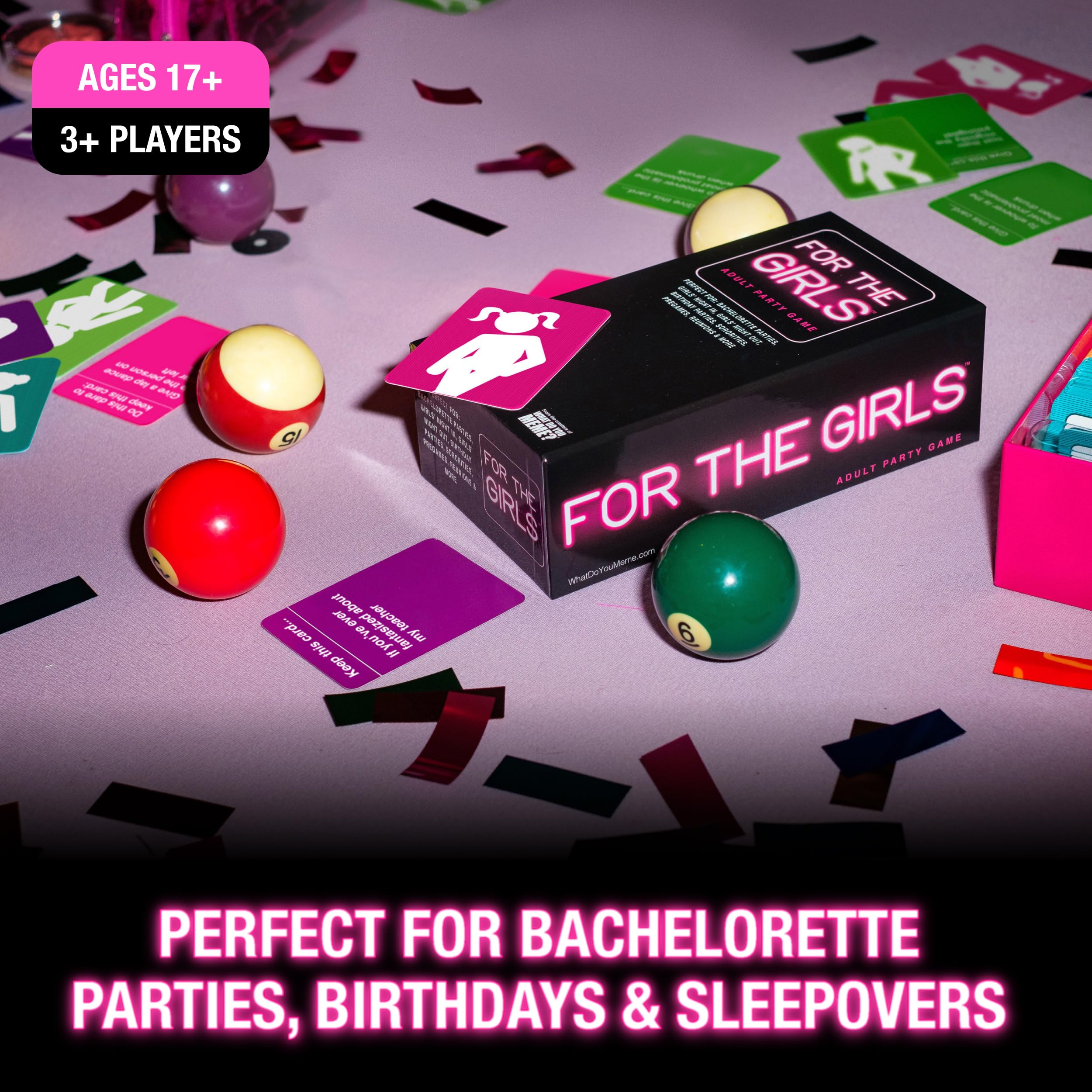 WHAT DO YOU MEME? for The Girls - The Ultimate Girls Galentine's Night Party Game