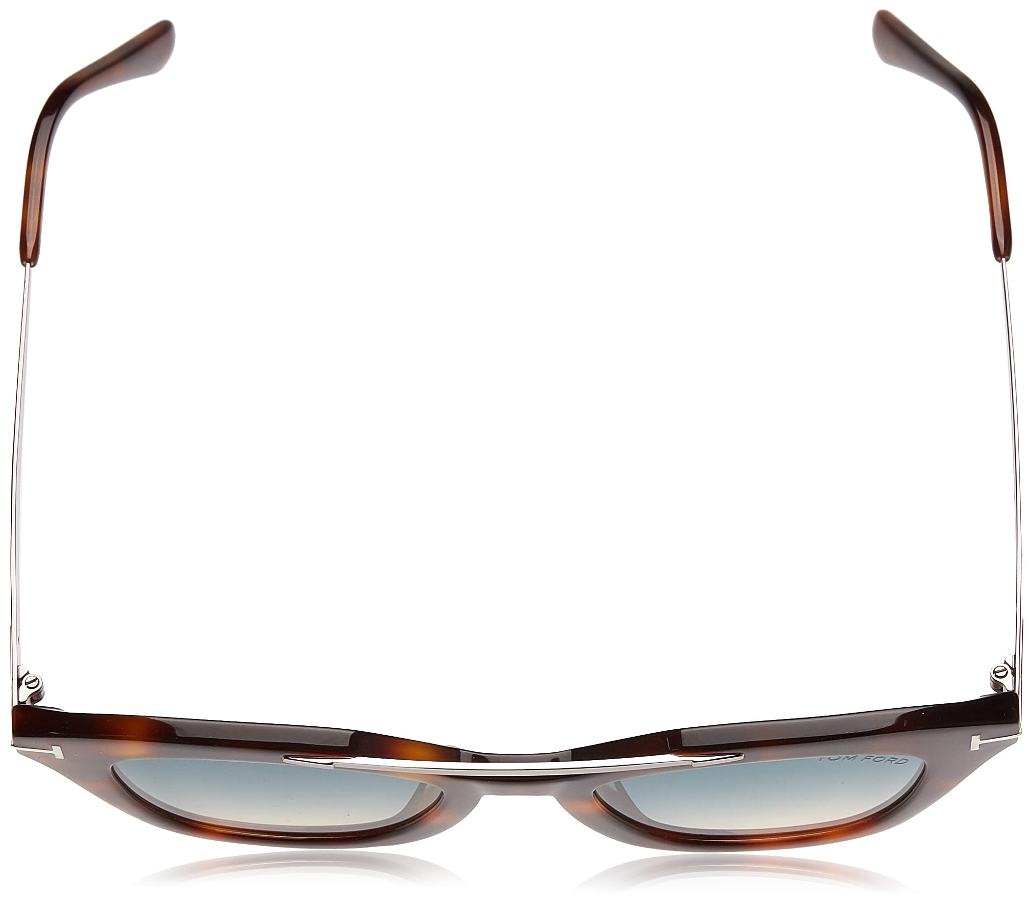 Tom Ford Womens Anna Non-Polarized Signature Cat Eye Sunglasses Brown 49mm