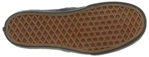 Vans Women's Asher Platform Sneaker, Canvas Black Black, 6