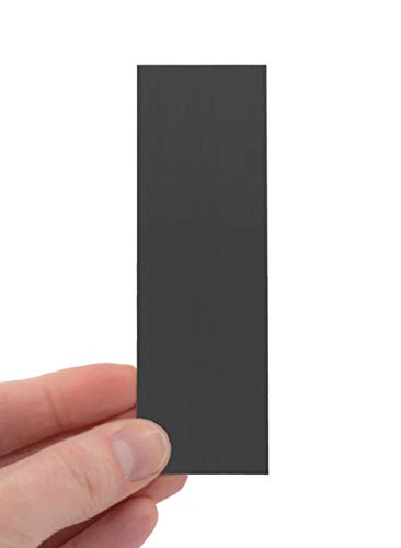 Teak Tuning Gecko Deck Grip Trick Tape, Charcoal - Insanely Grippy Rubber-Like Feel, Ultimate Control for Learning New Tricks - 3M Adhesive Backing - 110mm x 35mm
