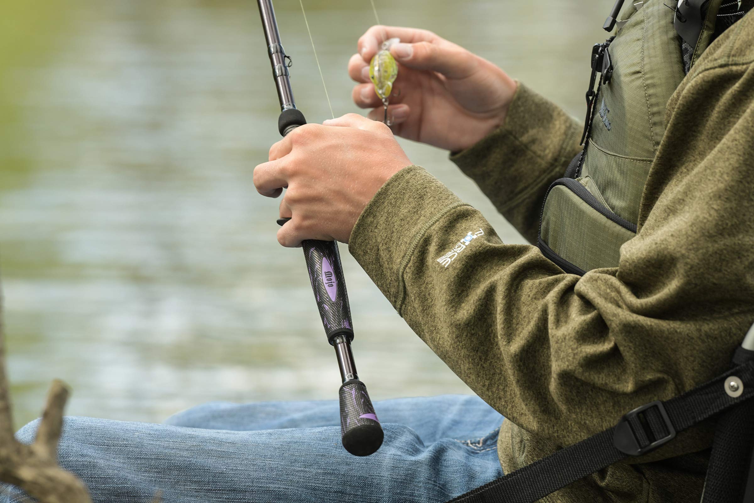 St. Croix Mojo Yak 7ft 6in Medium Fast 1pc Spinning Rod