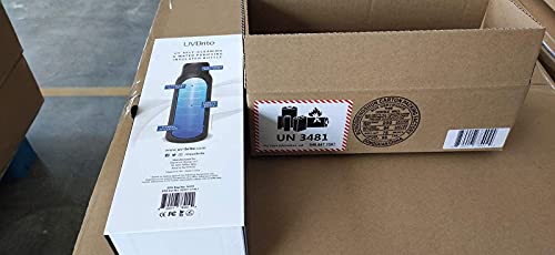 UVBrite Explorer Self-Cleaning UV Water Bottle - 20.3 Oz Insulated Stainless Steel Rechargeable Reusable Bottle Automatic Purification Every 6 Hours BPA Free Leak-proof Safety Lock and Touch Sensor