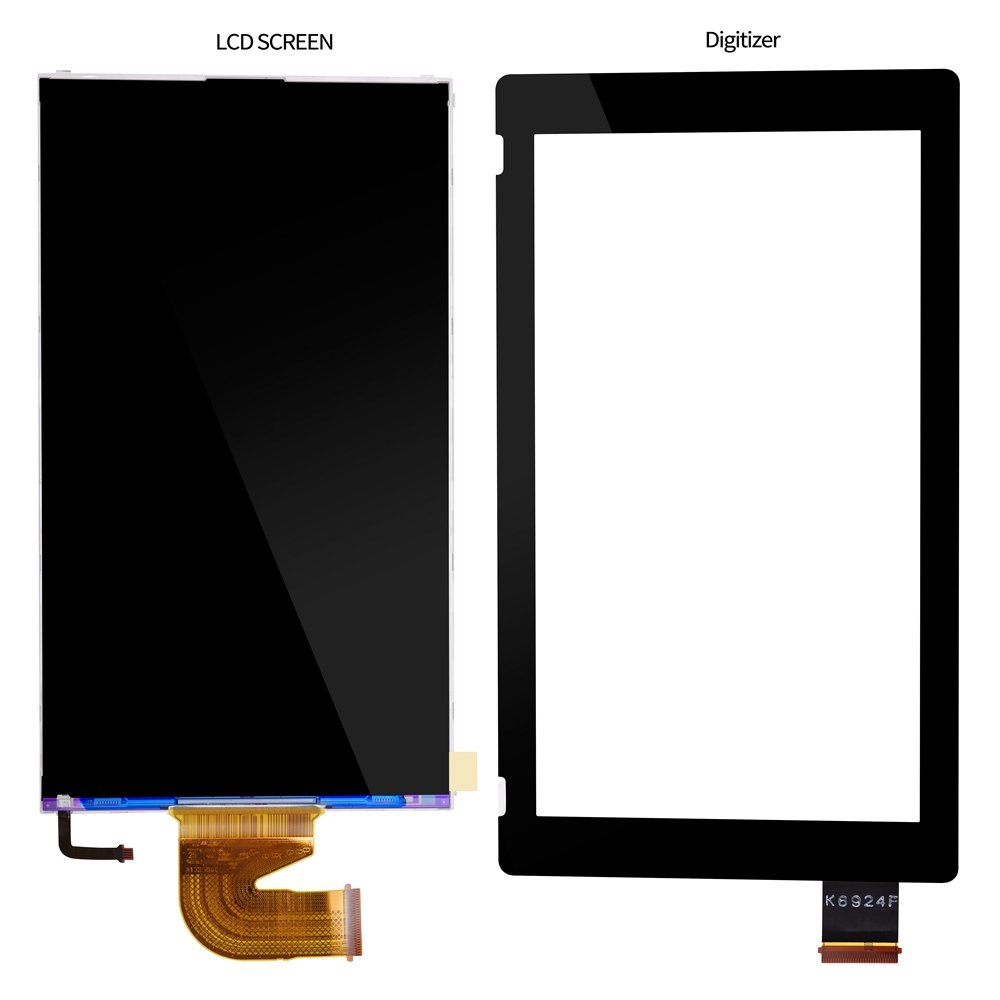 YTTL® Replacement LCD Screen Display and Digitizer Set For Nintendo Switch Gamepad (not fit for Nintendo Switch Lite))