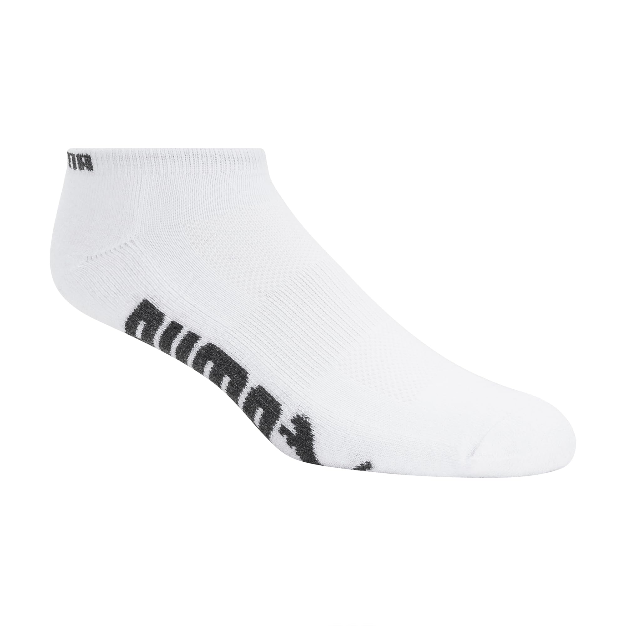 PUMA mens 6 Pack Low Cut athletic socks, White, 10 13 US