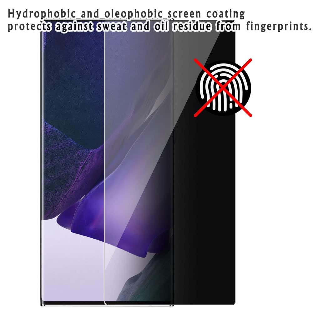 Vaxson Privacy Screen Protector, compatible with YAMAZEN CHRONOWEAR QSW-01H Anti Spy Film Protectors Sticker [ Not Tempered Glass ]