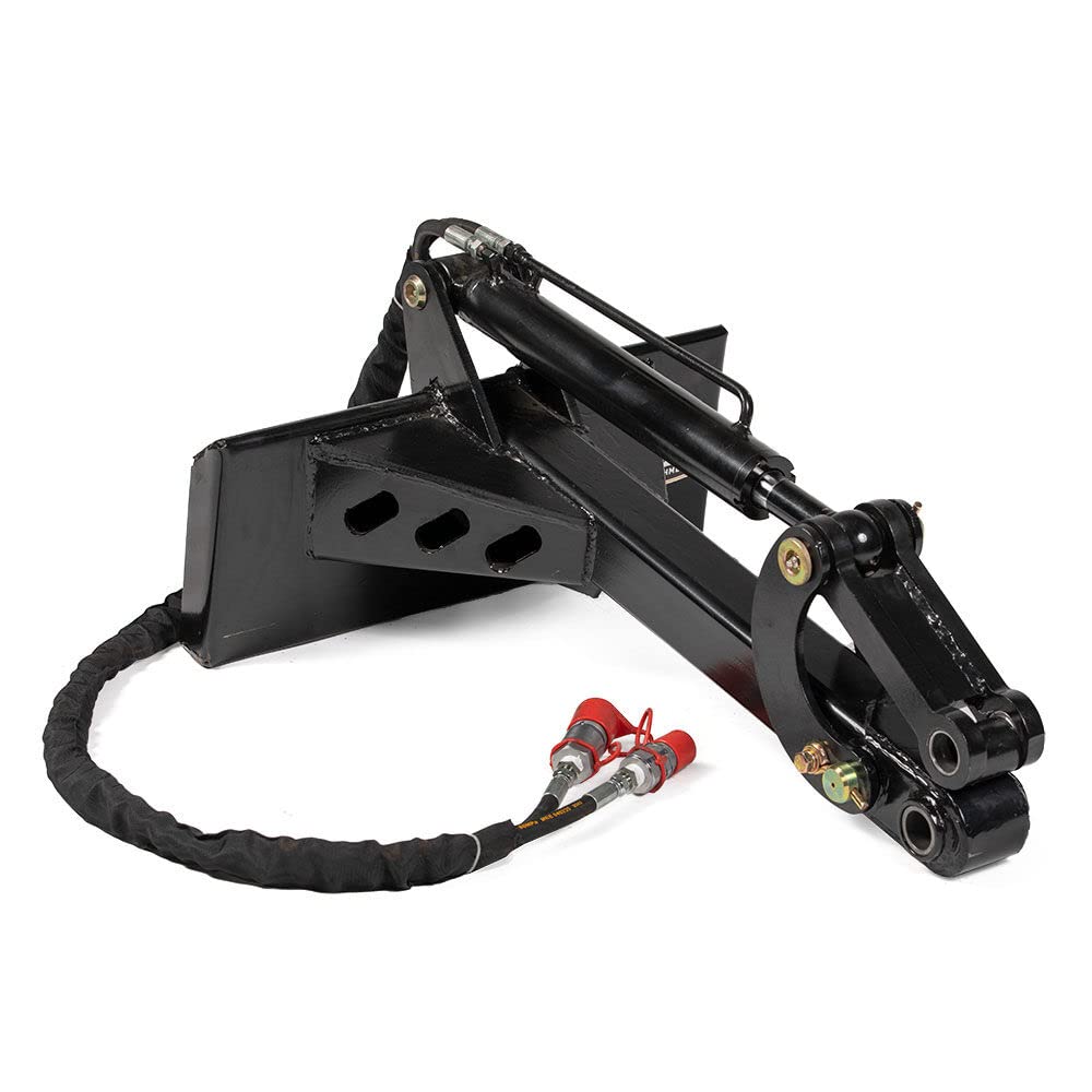 Titan Attachments Mini Skid Steer Fronthoe Backhoe Excavator Attachment, Quick Tach Mounting System Fits Toro Dingo, Ditch Witch, and Vermeer, Dig Small Ditches, Trenches, and More