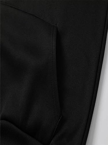 VNISPAN XPLR Merch Sam and Colby Rabbit Hoodie Women/Men Long Sleeve Pullover Sweatshirt (Black,XXS)