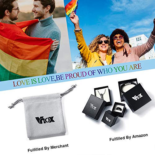 VNOX 4 Pairs Gay Lesbian Pride Rainbow Ear Round Hoop Stud Earring for Gay & Lesbian Pride,Styel 1