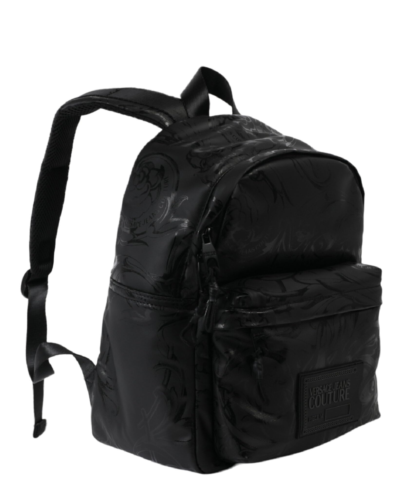 Versace Jeans Tonal Baroque Print Backpack