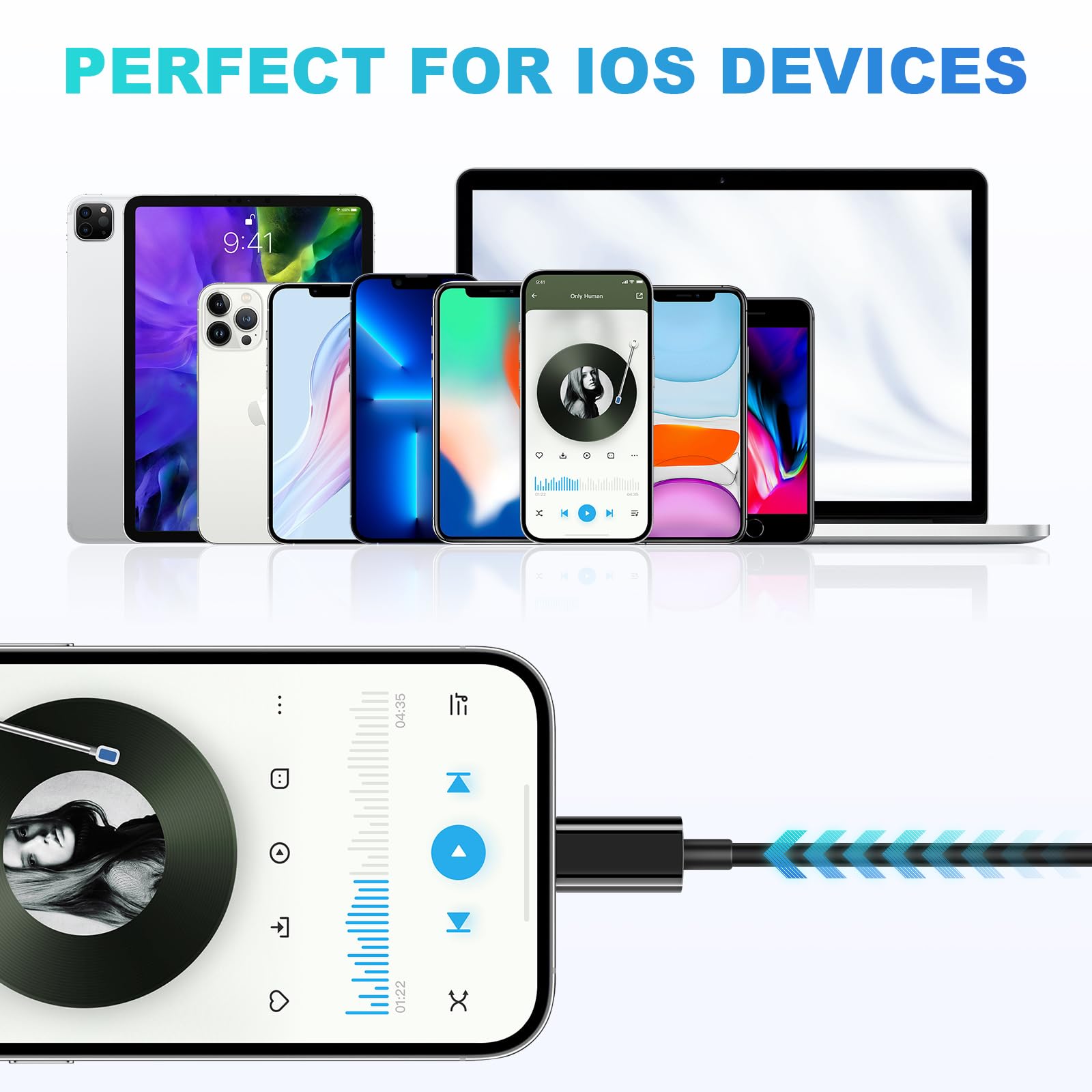 XNMOA Wired Headphones with Microphone,in-Ear Stereo Noise Canceling Headset Compatible with iPhone 14/13/12/11/11 Pro, X/XS/XS Max/XR 8/8 Plus/7 & 7 Plus, iPad Pro/Mini 4/Air 2,Black