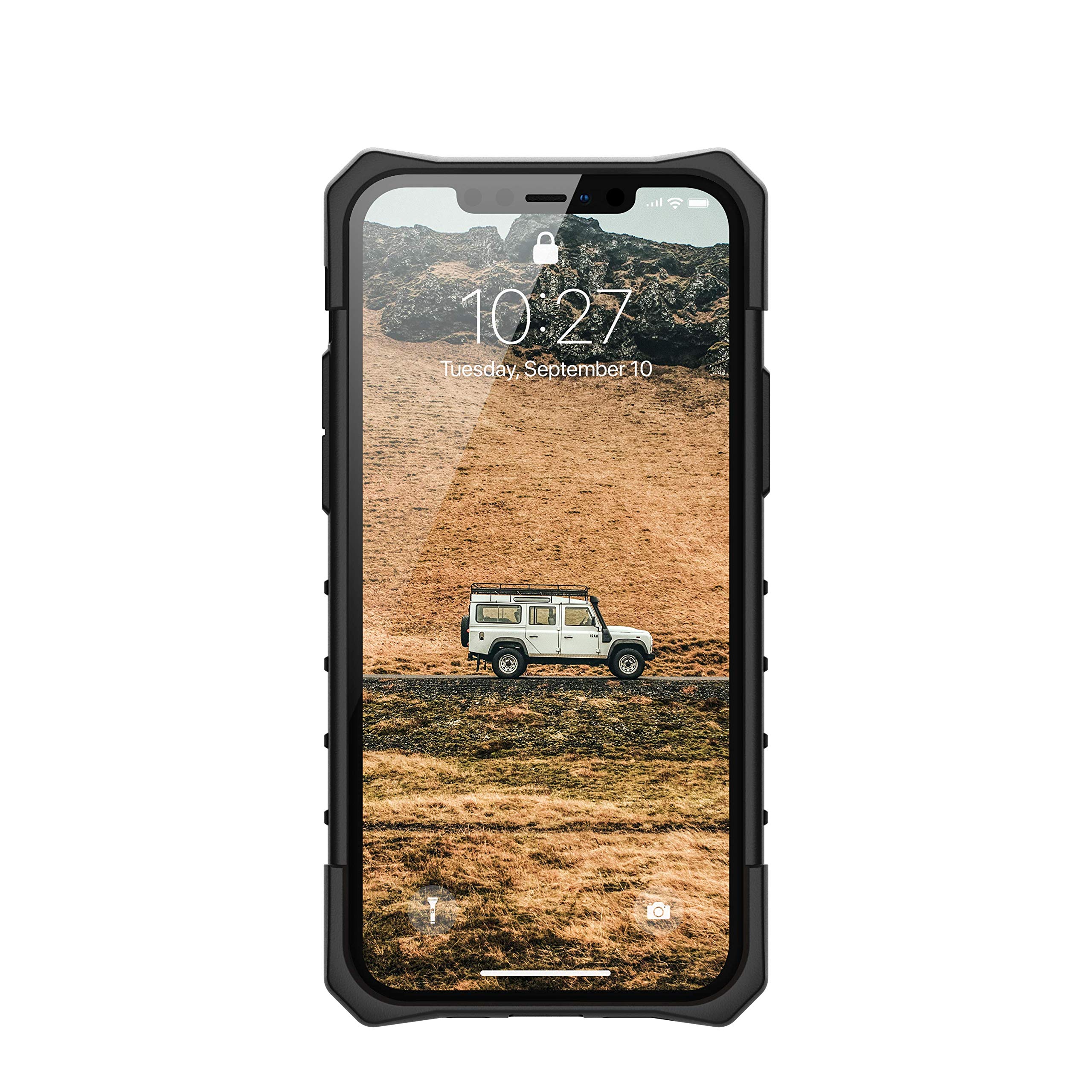 URBAN ARMOR GEAR UAG Designed for iPhone 12 Case/iPhone 12 Pro Case [6.1-inch Screen] Rugged Lightweight Slim Shockproof Pathfinder Protective Cover, Silver