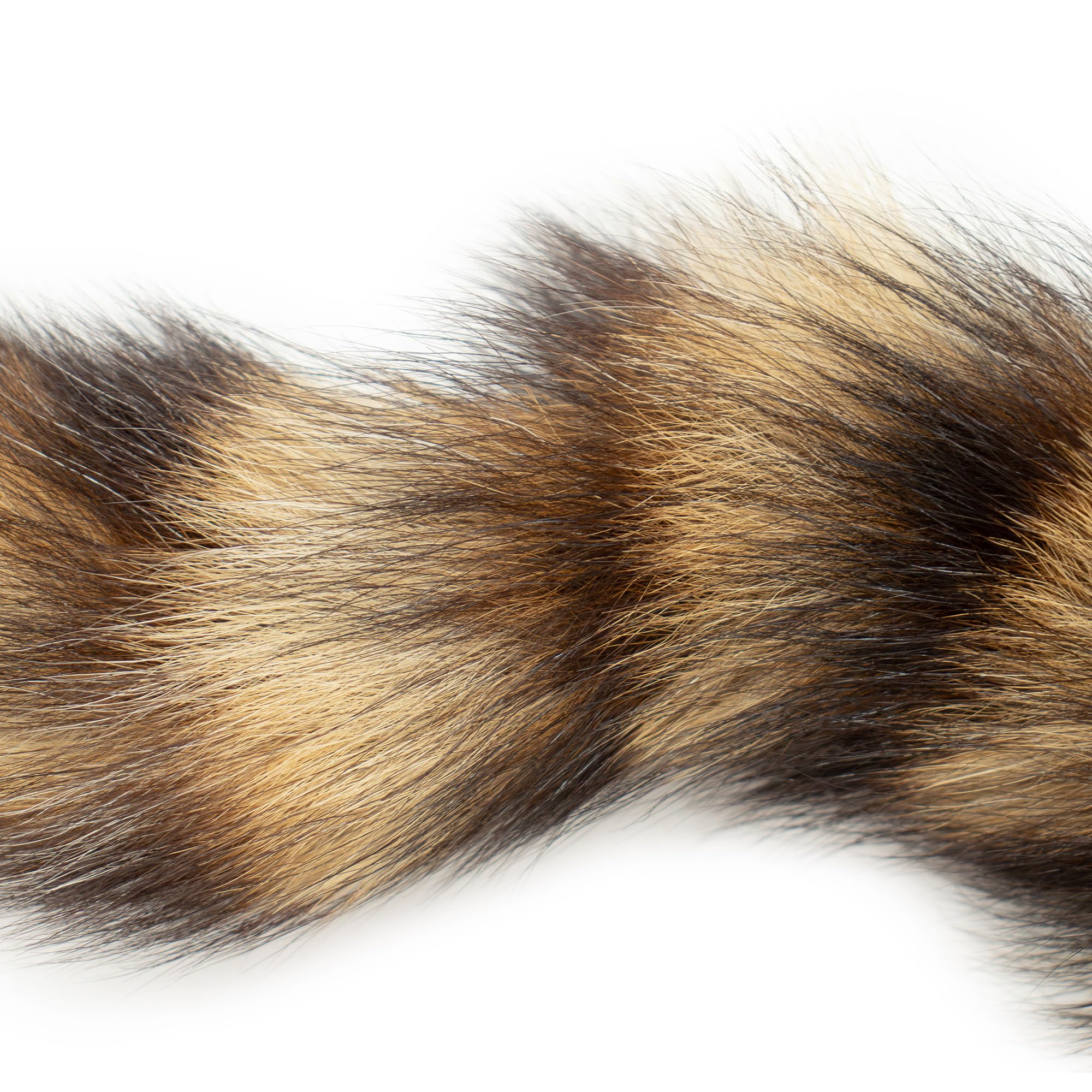 surell Coonskin Davy Crockett Hat - 100% Real Rabbit Fur Hat - Rabbit Fur Crown - Raccoon Tail Hat - Genuine Fur Crown - Unisex Winter Hat for Cold Weather - Brown