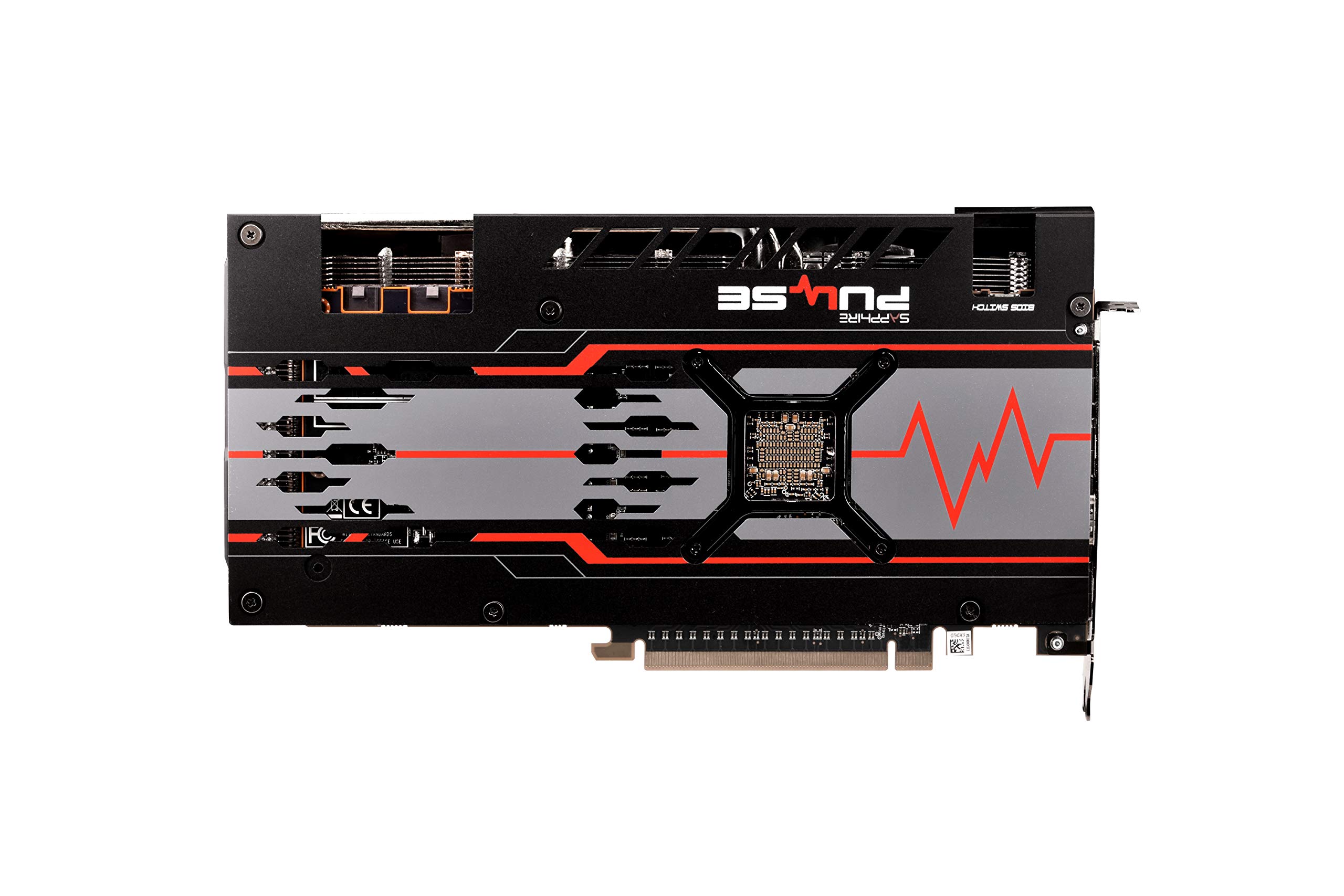 SAPPHIRE 11293-01-20G Radeon Pulse RX 5700 Xt 8GB GDDR6 HDMI/ TRIPLE DP OC w/ Backplate (UEFI) PCIe 4.0 Graphics Card