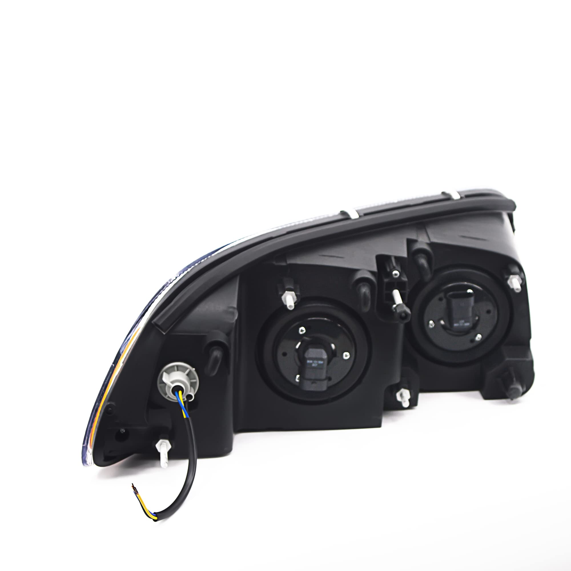 Torque Headlight PAIR Replacement for Mack Vision Granite Pinnacle CX CXU CXN GU4 GU5 GU7 GU8 CXN613 CXU613 CT713 GU813 semi Trucks [Included All Bulbs] Driver Passenger Side Set (TR049-R,TR049-L)