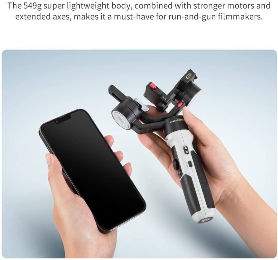 Zhiyun Crane M2S Gimbal Stabilizer for Smartphone Mirrorless DSLR Camera Action Camera,3-Axis Gimbal for iPhone Gopro Sony Canon Nikon Fujifilm Panasonic Sigma(Zhiyun Crane M2 Upgrade Version)