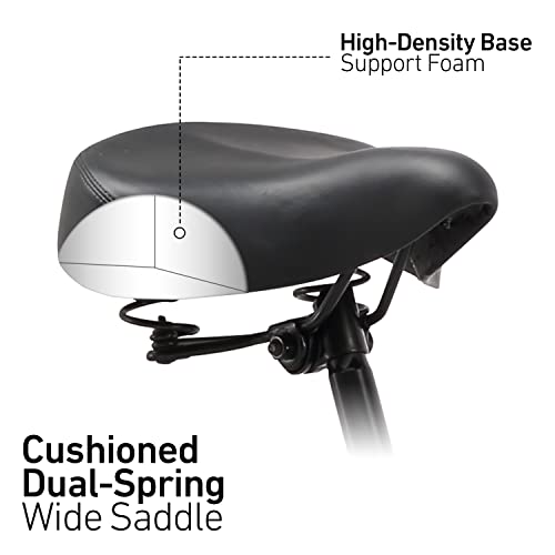 sixthreezero Around The Block Women's Beach Cruiser Bike, Hybrid Bicycle with Rear Rack
