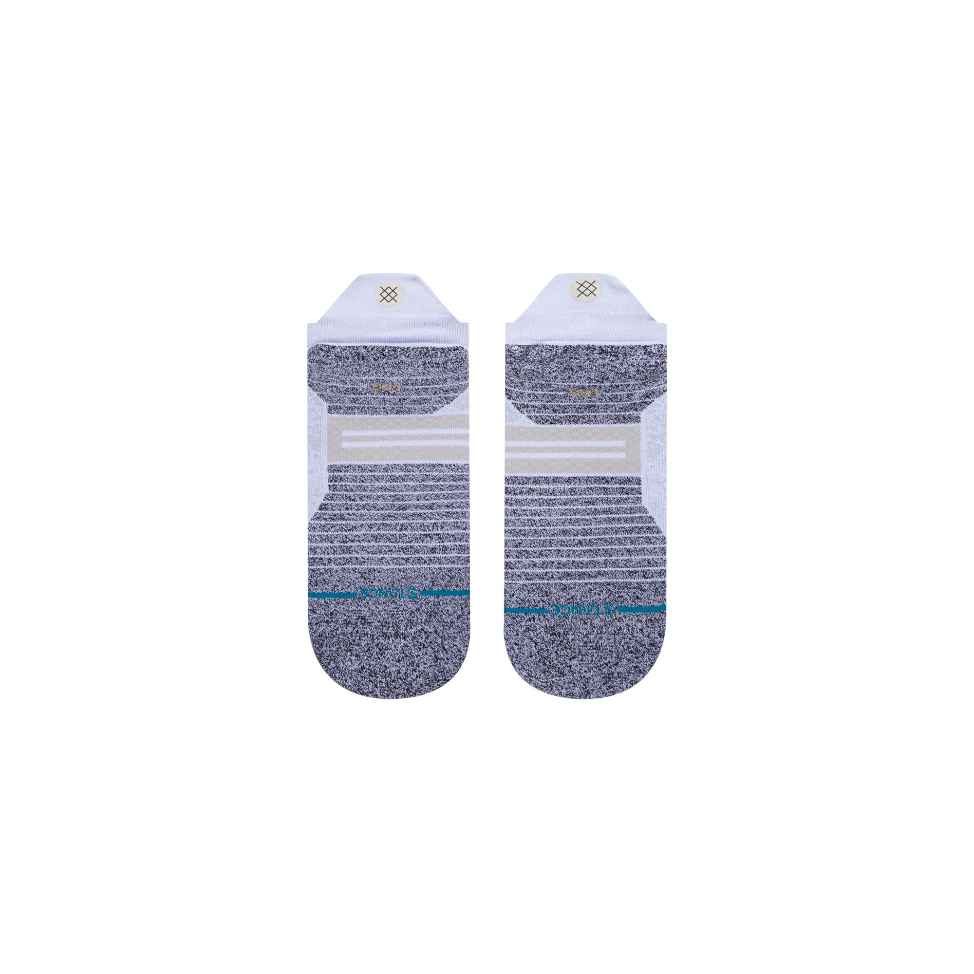Stance Run Tab St Socks (Large, White)