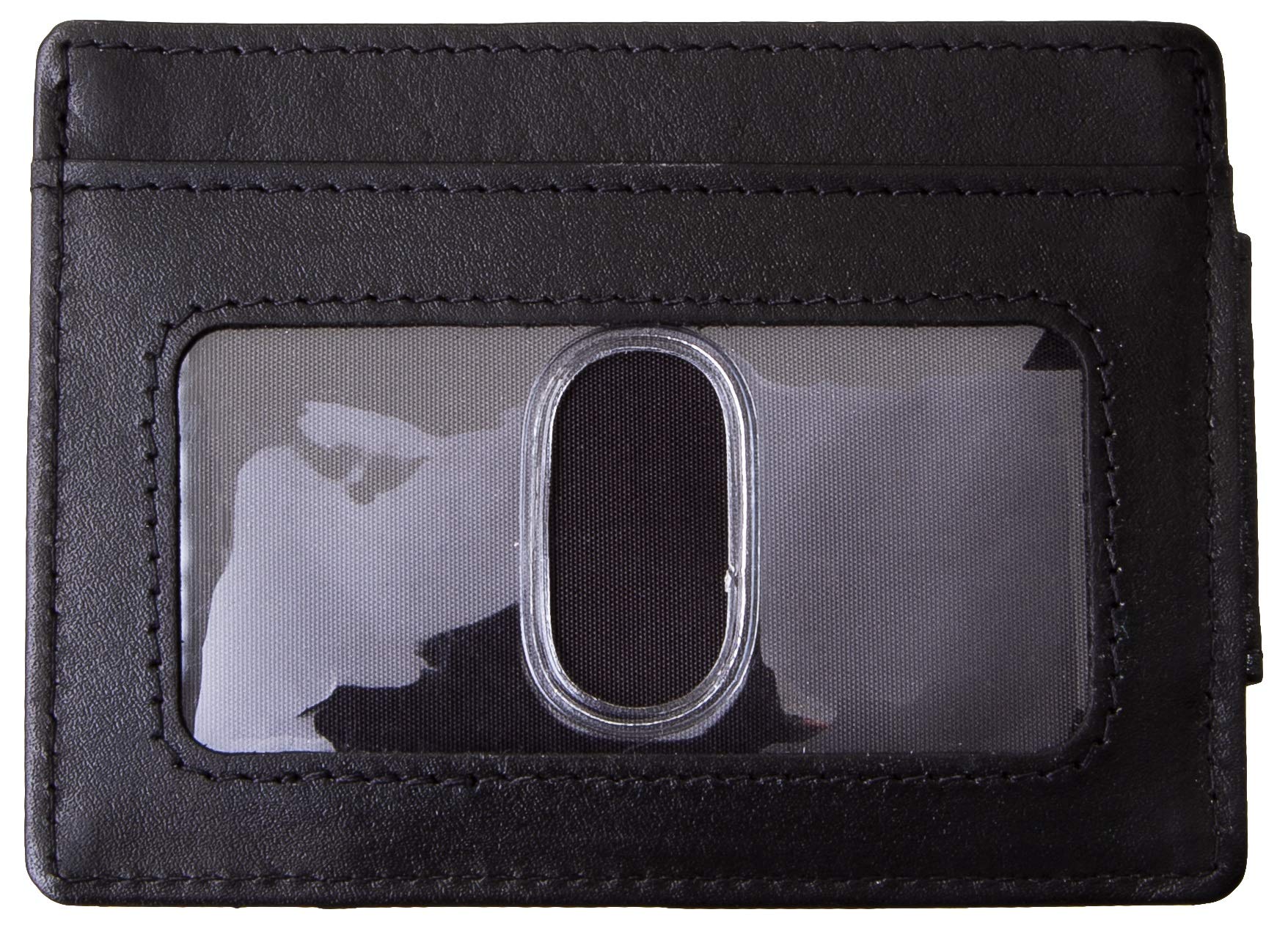 Viosi Money Clip Leather Wallet For Men Slim Front Pocket Credit Card Holder with Powerful Rare Earth Magnets