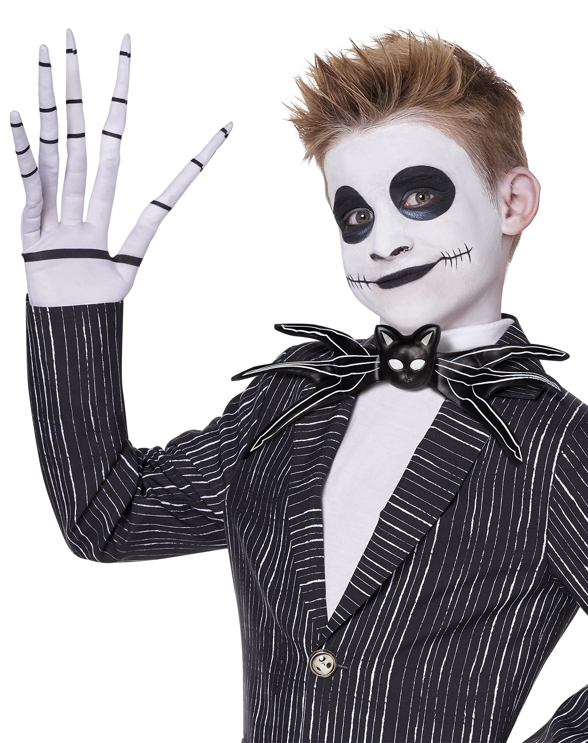 Spirit Halloween Kids The Nightmare Before Christmas Jack Skellington Suit Costume - L