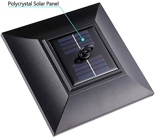 zeyujie Landscape Courtyard Home Dual-Purpose Pillar Headlights Outdoor Garden Wall Waterproof Solar Street Lights