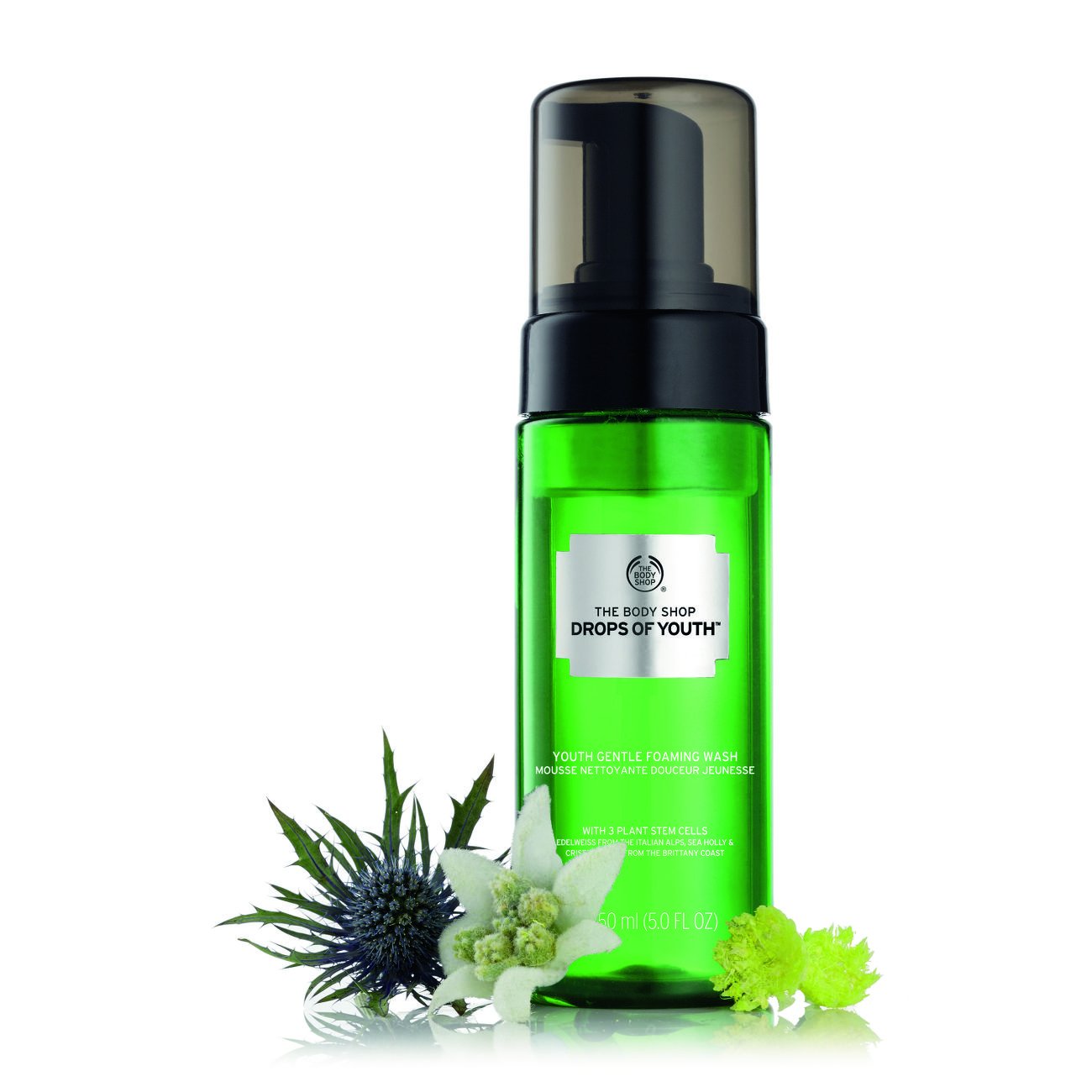 The Body Shop Drops of Youth Gentle Foamwash, 5 Fl Oz (Vegan)