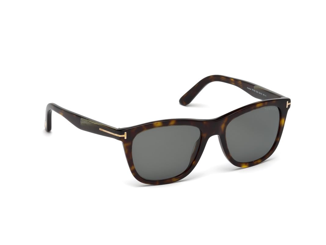 Tom Ford FT0500 52N Dark Havana Andrew Square Sunglasses Lens Category 3 Size 5