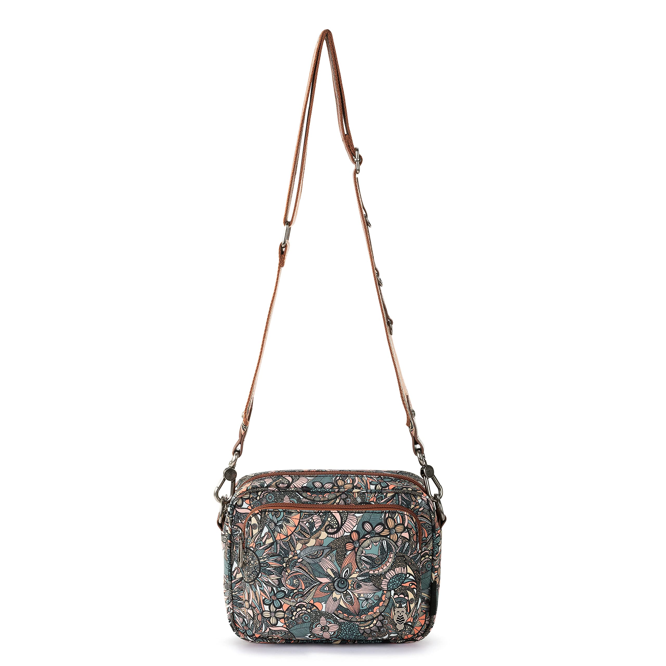 Sakroots Westwood Crossbody in Eco Twill, Removable Crossbody Strap, Sienna Spirit Desert