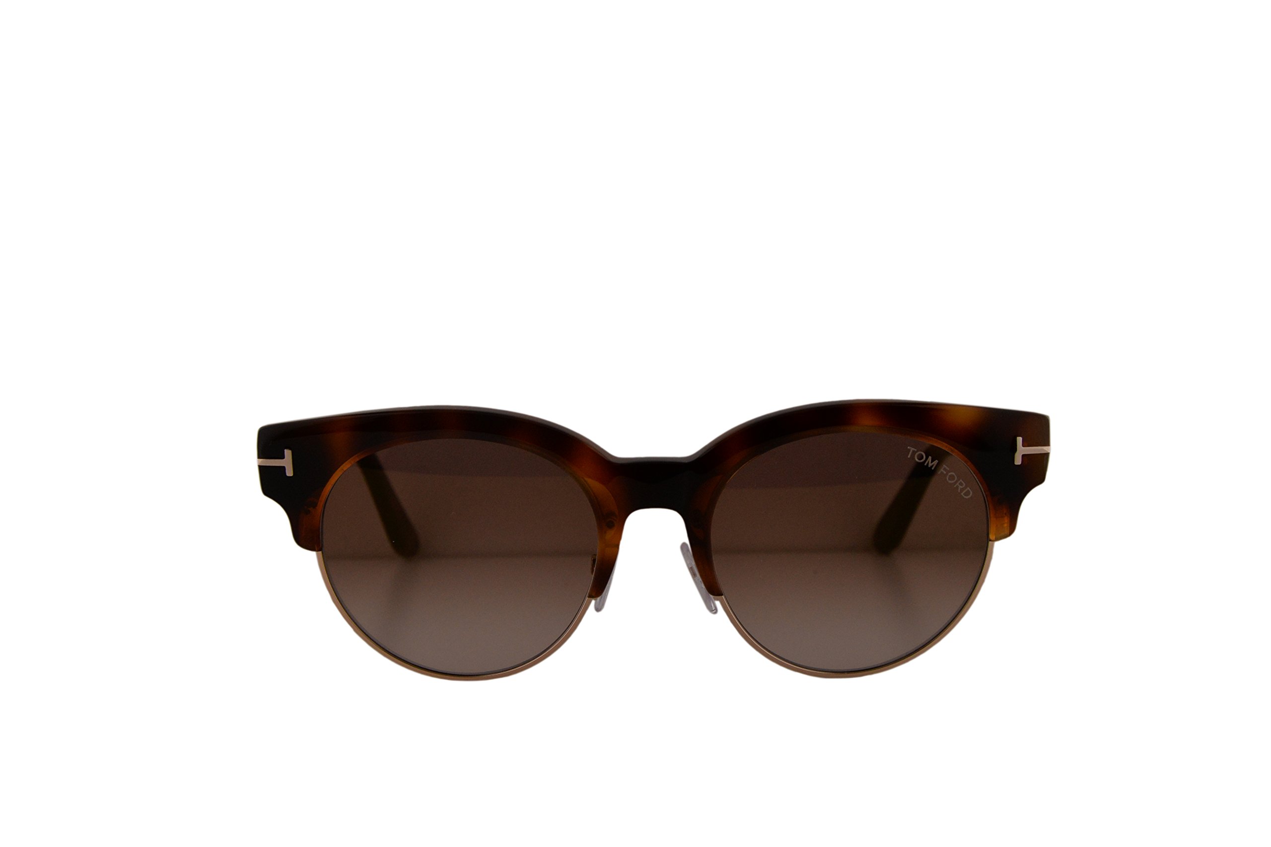 Tom Ford FT0598 Henri-02 Sunglasses Havana Blond w/Brown Lens 53G TF598 FT598