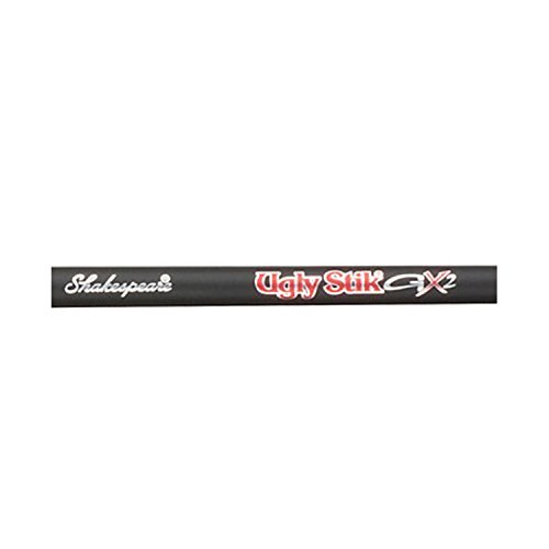 Shakespeare Ugly Stik 6β GX2 Spinning Rod, Three Piece Spinning Rod, 6-15lb Line Rating, Medium Rod Power, Moderate Fast Action, 1/8-5/8 oz. Lure Rating