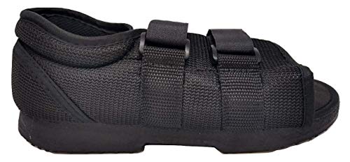 Vakly Post OP Shoe - Lightweight with Adjustable Strap – Post Surgical Boot [Women's Shoe Size 6.5-8] Broken Toe/Foot Fracture - Fits Right and Left Foot (Female - MEDIUM)