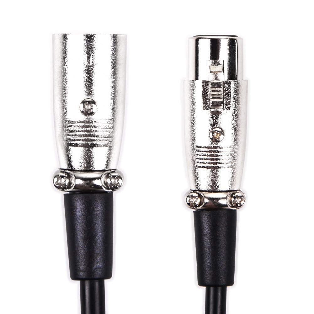 ZINGYOU Condenser Microphone Bundle, BM-800 Mic Set for Studio Recording & Brocasting (XLR Male to XLR Female Cable, 6 ft)