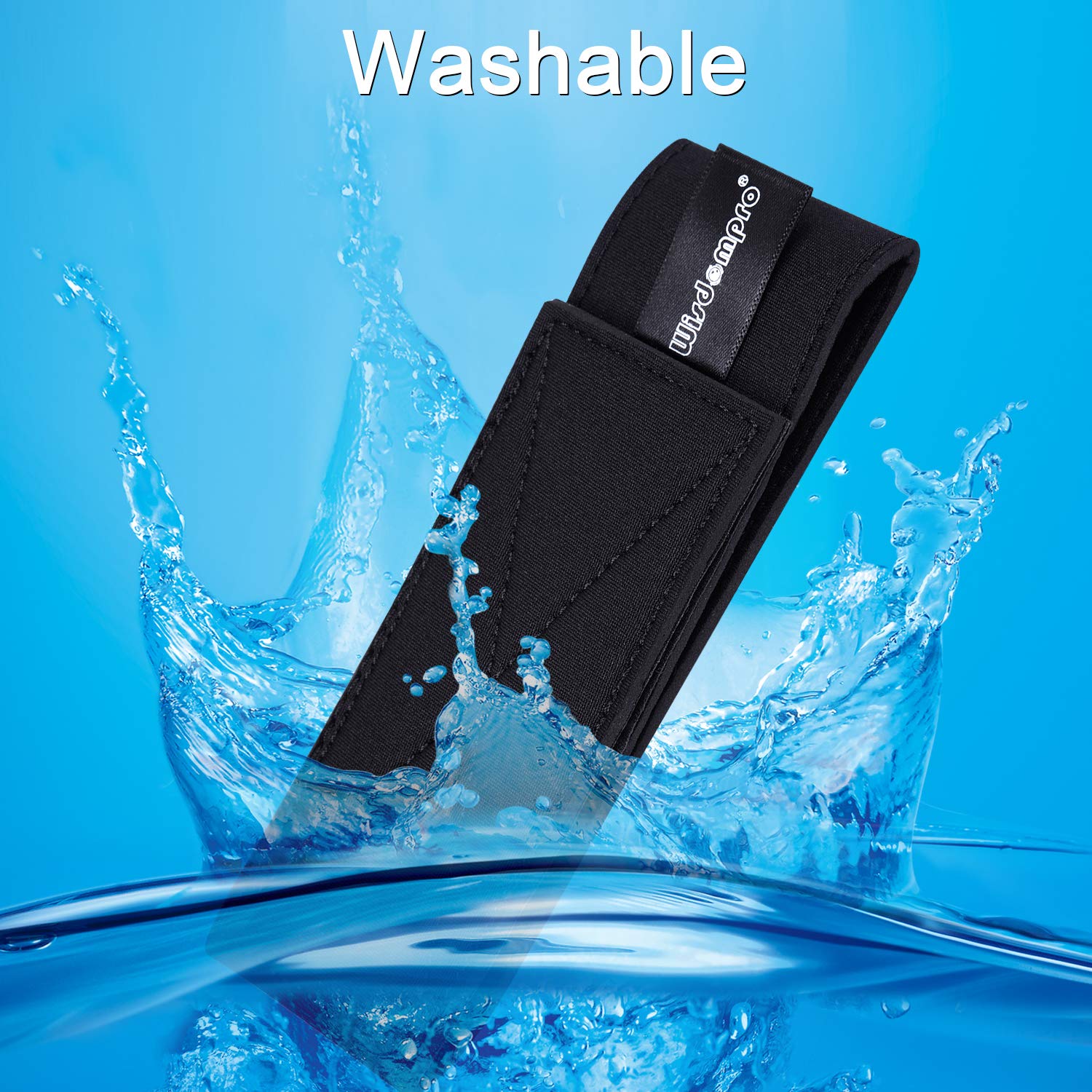 Wisdompro 2 Pcs Neoprene Ankle Blousing Garter Trousers Boot Blousers Strap for Wader Fishing Hunting Biking Military Uniform