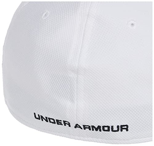 Under Armour Men's Headline 3.0 Cap, White (100)/Black, Small/Medium