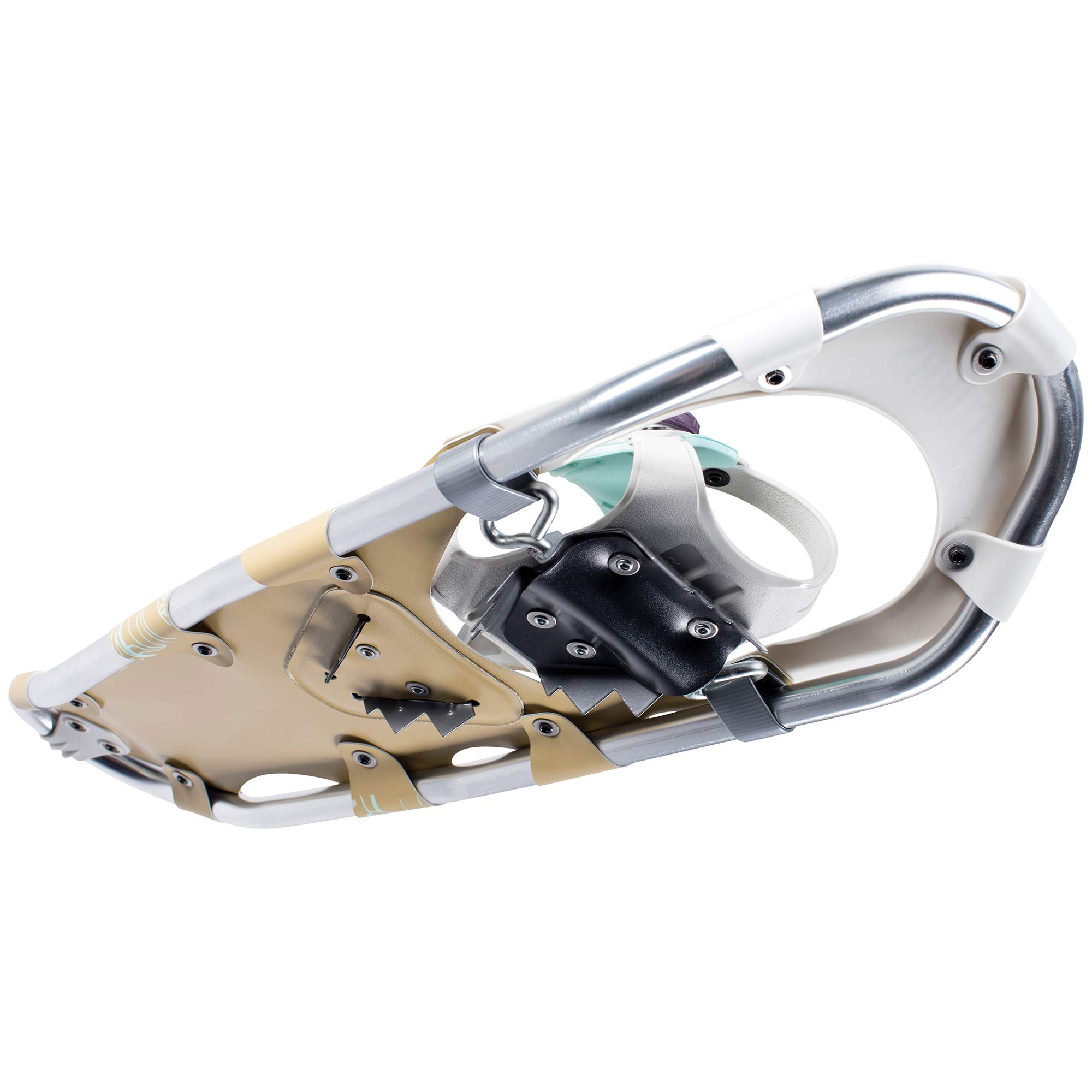 Tubbs Women's Wayfinder Trail Walking Snowshoes, Khaki/White, 21 in.