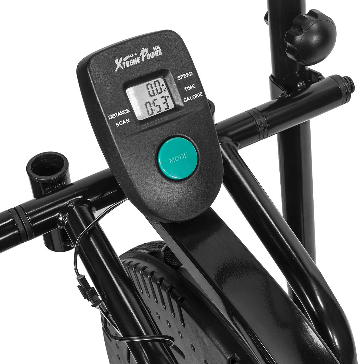 XtremepowerUS Ab Machine Abdominal Workout Crunch Fitness Exercise Workout, Silver/Black (Dual Action Elliptical)
