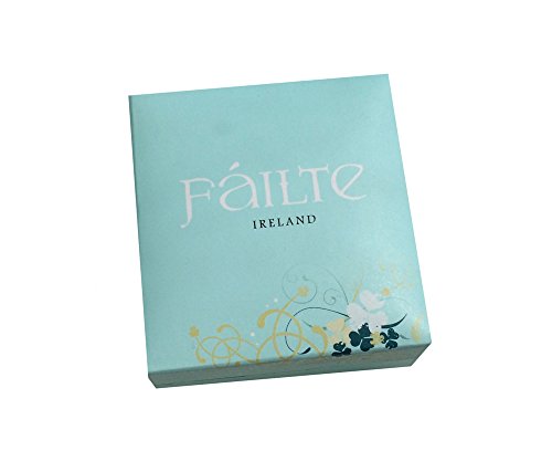 Solvar Shamrock Earrings Sterling Silver Studs Made in Ireland