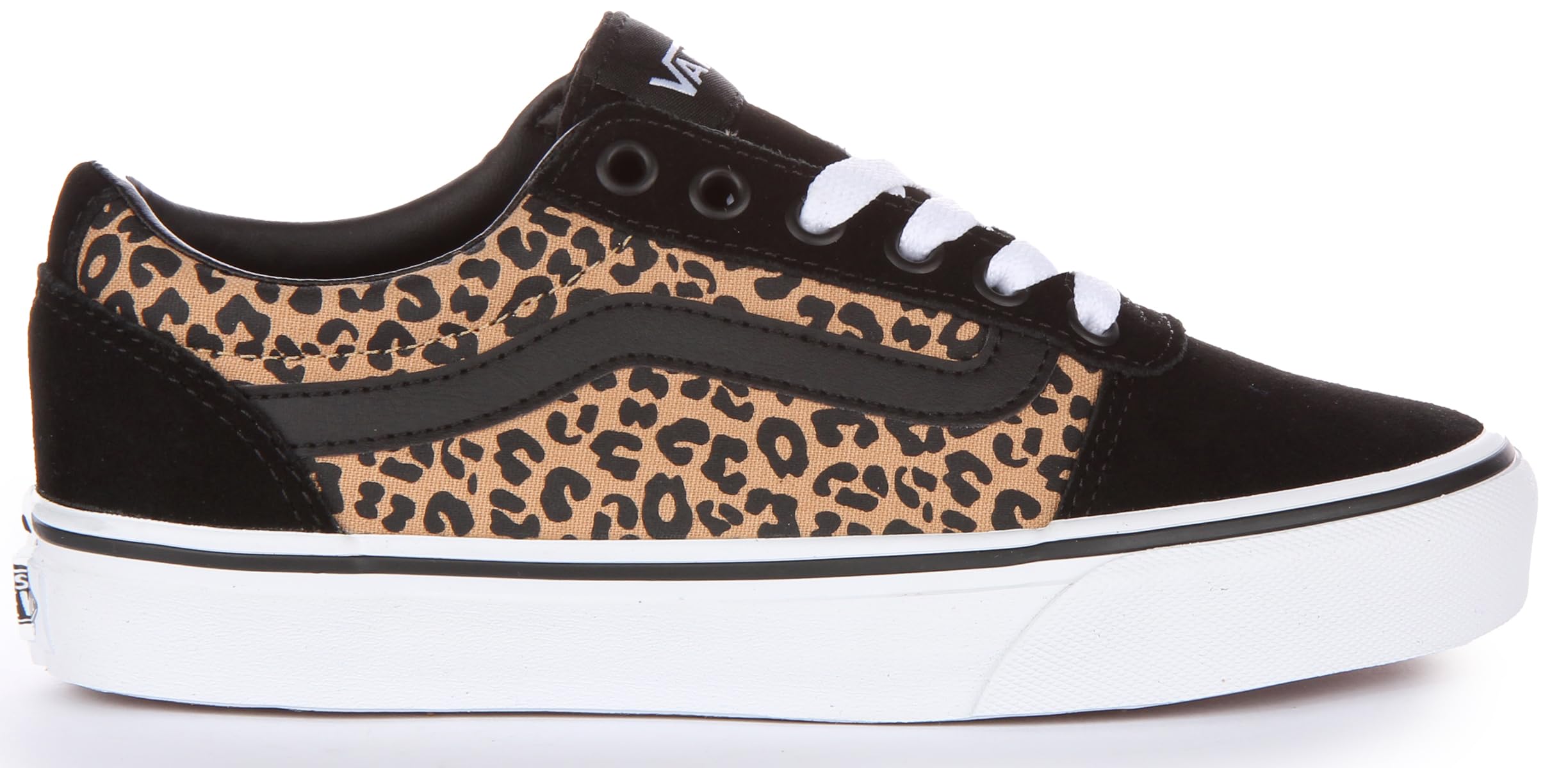 Vans Women's Ward Trainers, Cheetah Black White, 8