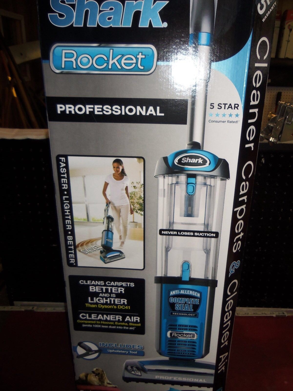 Shark Rocket Professional Upright Vacuum NV481