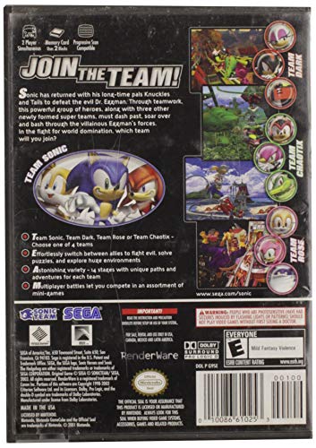 Sonic Heroes - Gamecube
