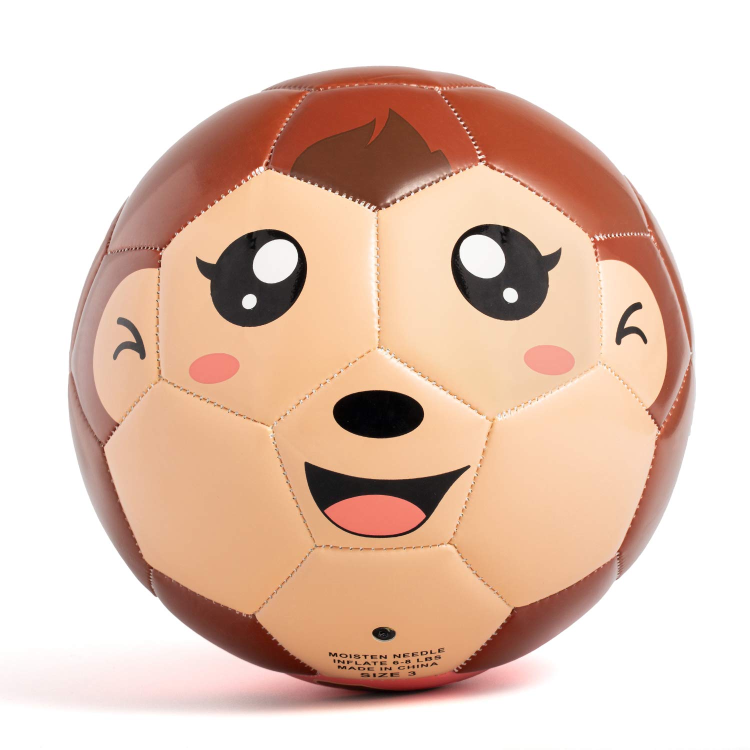 YANYODO Kid's Soccer Ball Mini Ball for Kids,Toddlers and Babies Soft Touch Balls Size 1.5 Shipped Deflated 3 Pcs/Set