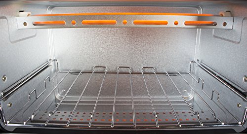 SPT SO-0972WB: Easy Grasp 2-Slice Countertop Toaster Oven,WHITE,9 liters capacity