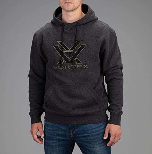 Vortex Optics Comfort Hoodie - Charcoal Heather - X-Large
