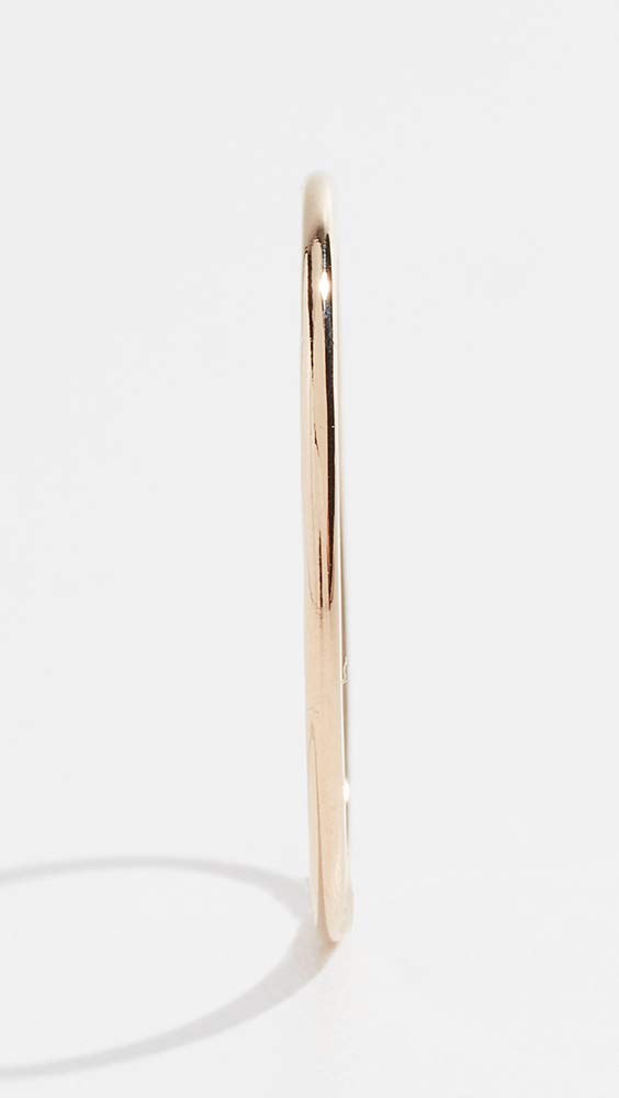 Zoe Chicco Women's 14k Gold Thin Band Ring, Yellow Gold, 7