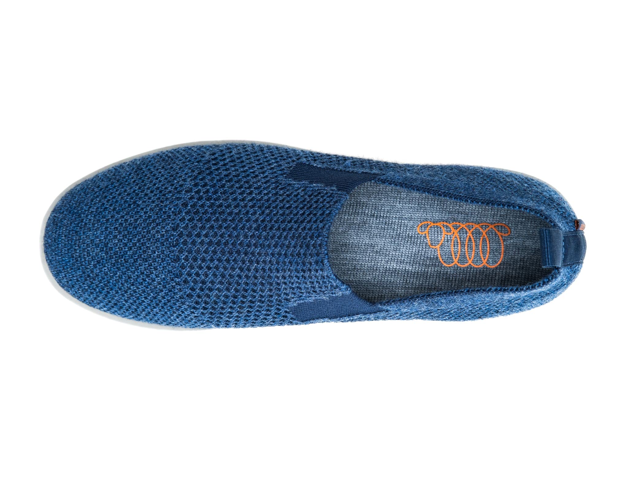 Woolloomooloo Shoe Suffolk Unisex - Merino Wool Footwear - Slip On - Comfort and Support - Lightweight - Soft - Moisture Wicking, Denim, Women's 6.5-7 M US